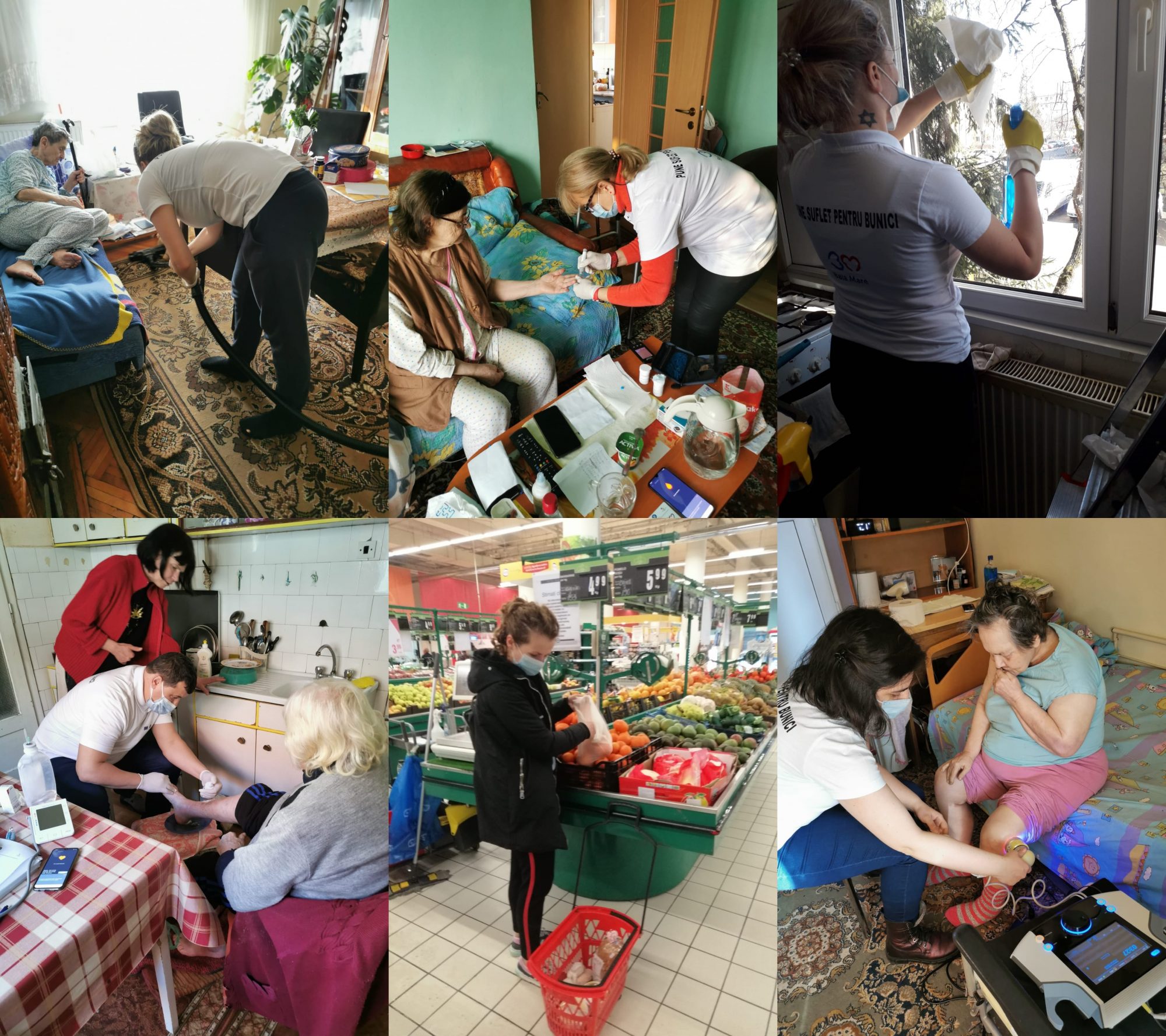 PUNE SUFLET PENTRU BUNICI - 90 de seniori băimăreni beneficiază de ...