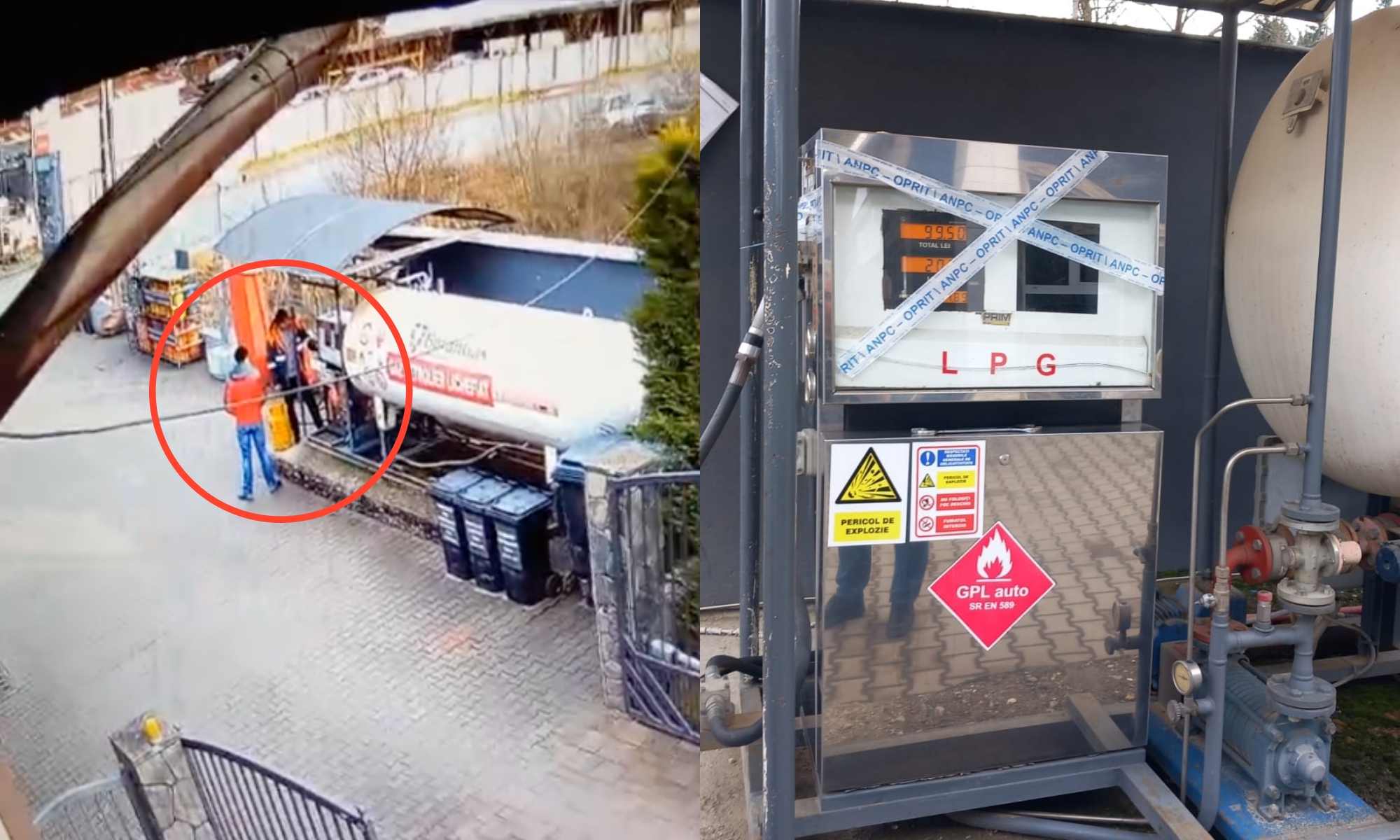 VIDEO INCREDIBIL | Stație GPL din Maramureș, închisă de inspectorii OPC ...