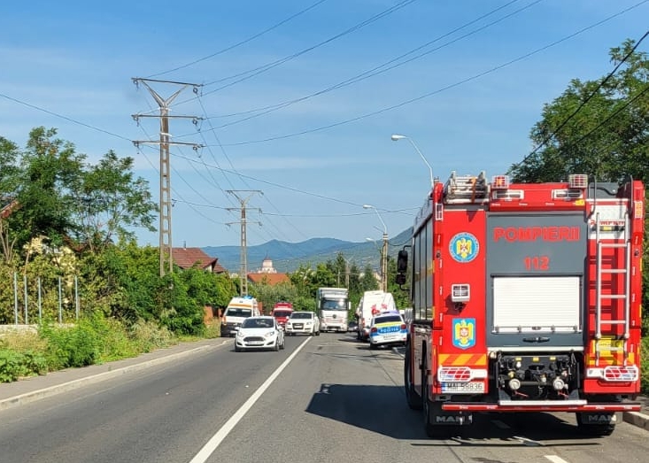 ACCIDENT ÎN BAIA MARE! Impact între 3 autoturisme pe strada Mihai Eminescu - ActualMM.ro - Știri